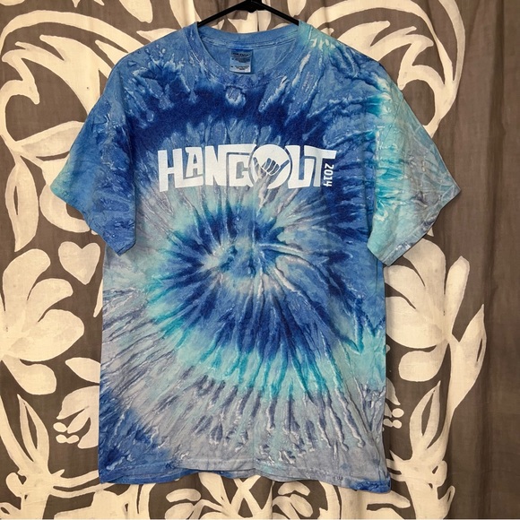 Hangout Fest | Tops | Hangout Music Festival Tie Dye Tee Shirt | Poshmark